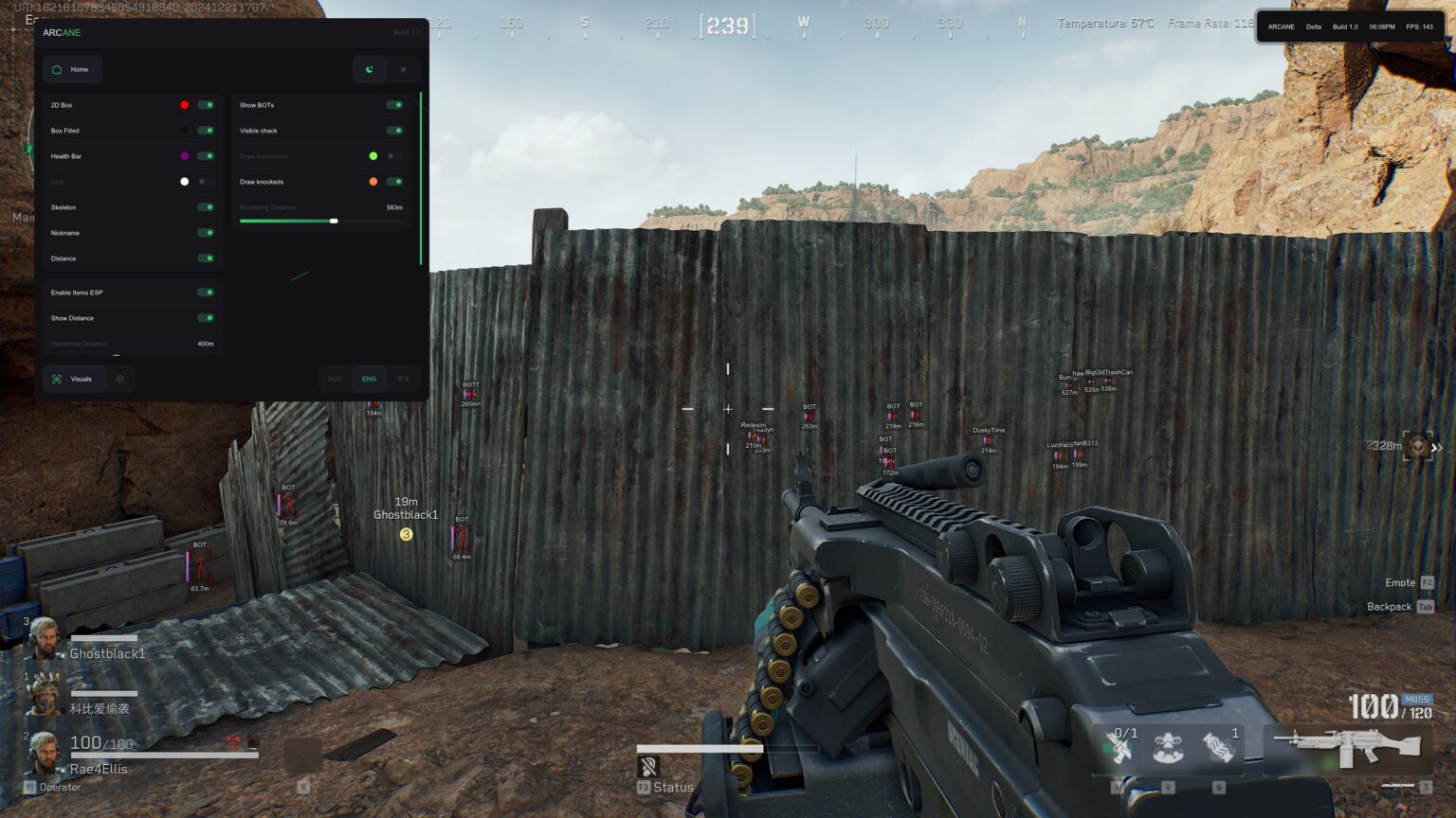 Delta Force Cheats, Aimbot & ESP Hacks — Zhexcheats